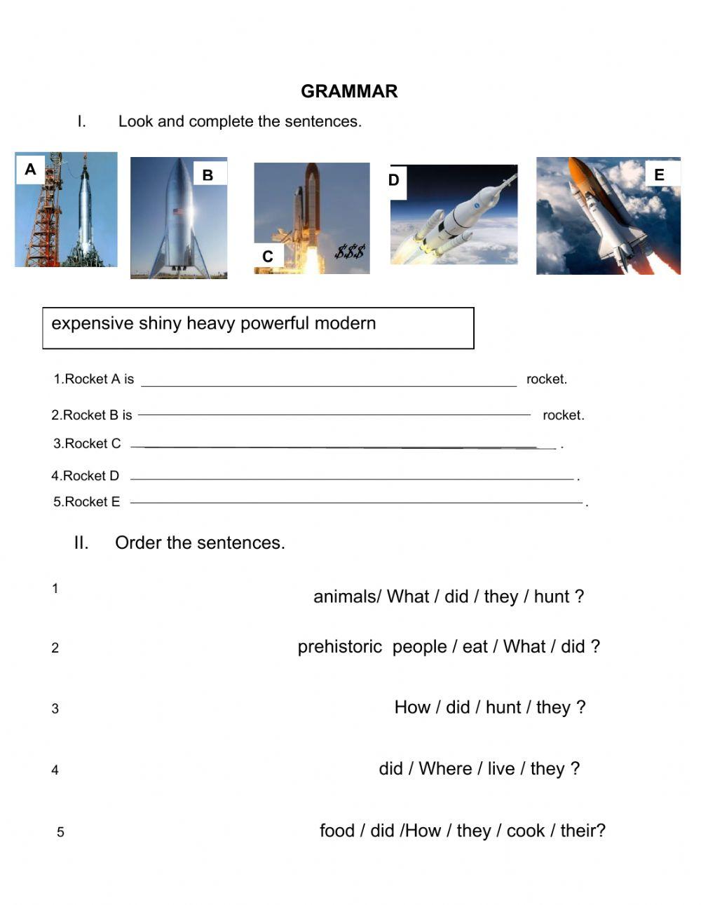 4th level worksheet | Live Worksheets