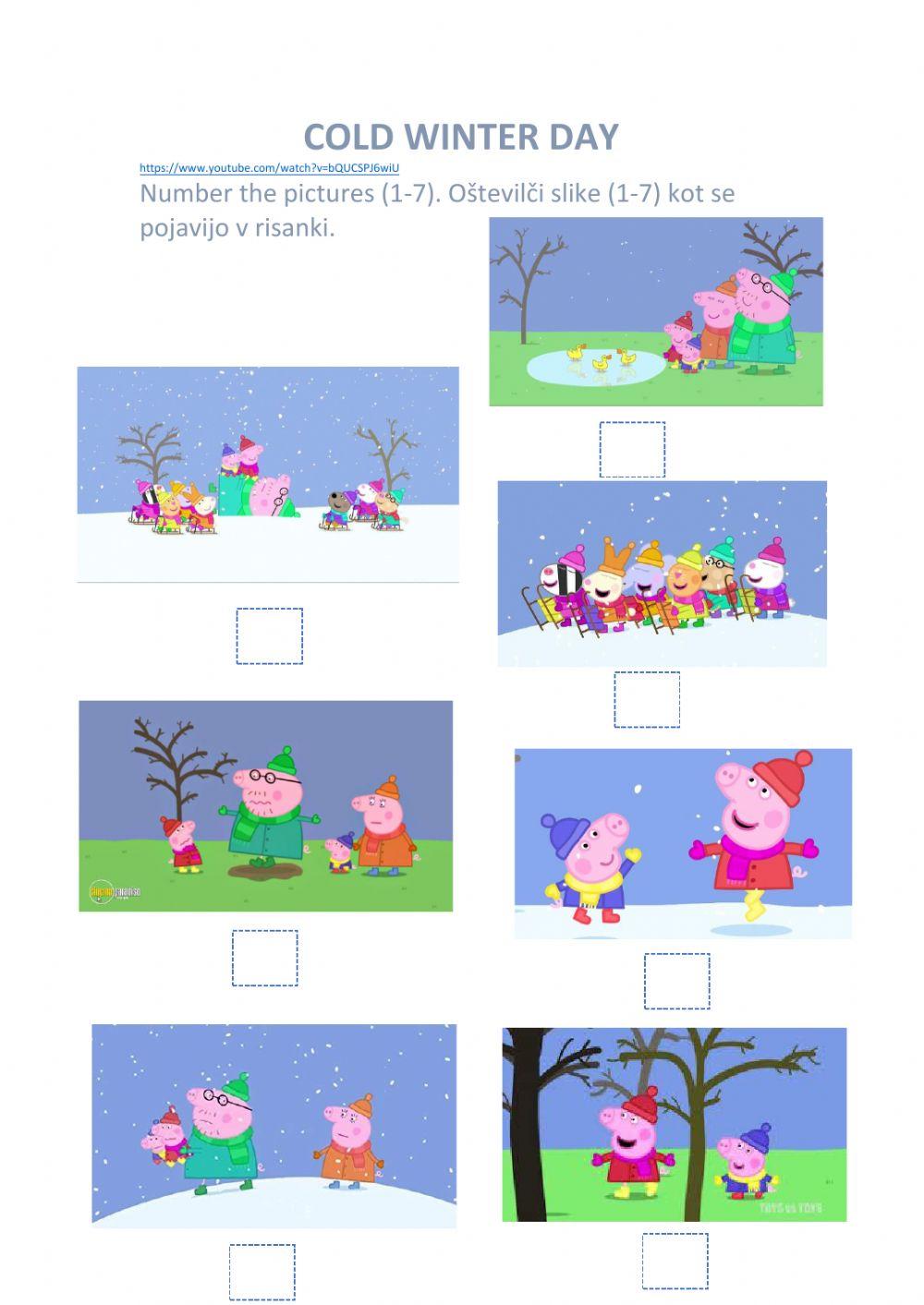 Peppa Pig Cold Winter Day 6354831 | UrskaPKrajcar | Live