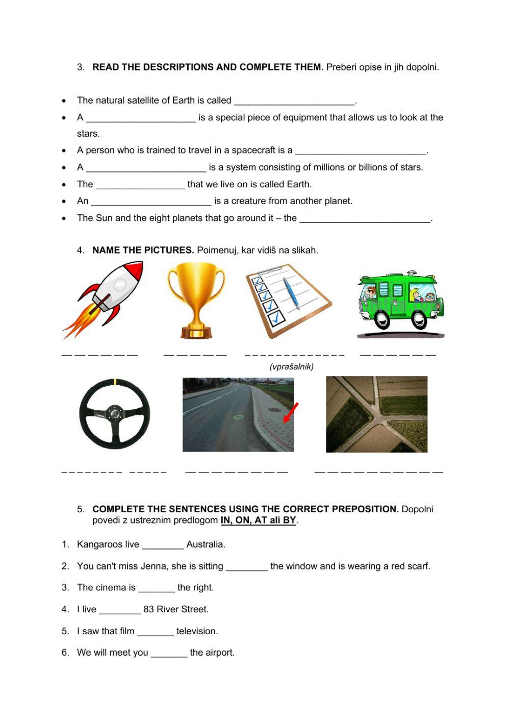 REVISION - CLASS 8 - UNIT 2 worksheet | Live Worksheets