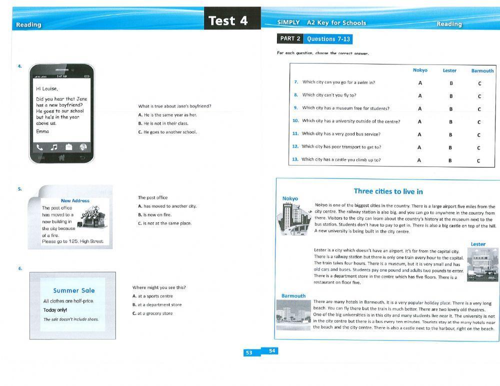 KET - Simply A2… | Free Interactive Worksheets | 5345100