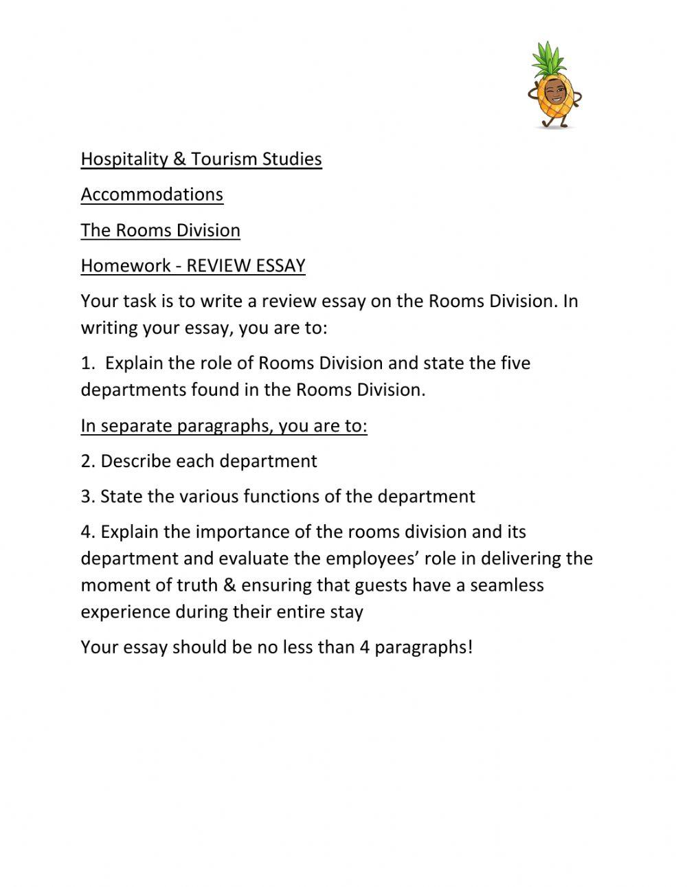 Introductrion to accommodations activity | Live Worksheets