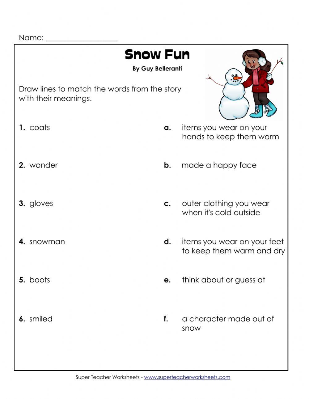 Reading Comprehension online exercise for | Live Worksheets