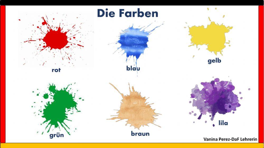 Die Farben exercise for pk | Live Worksheets