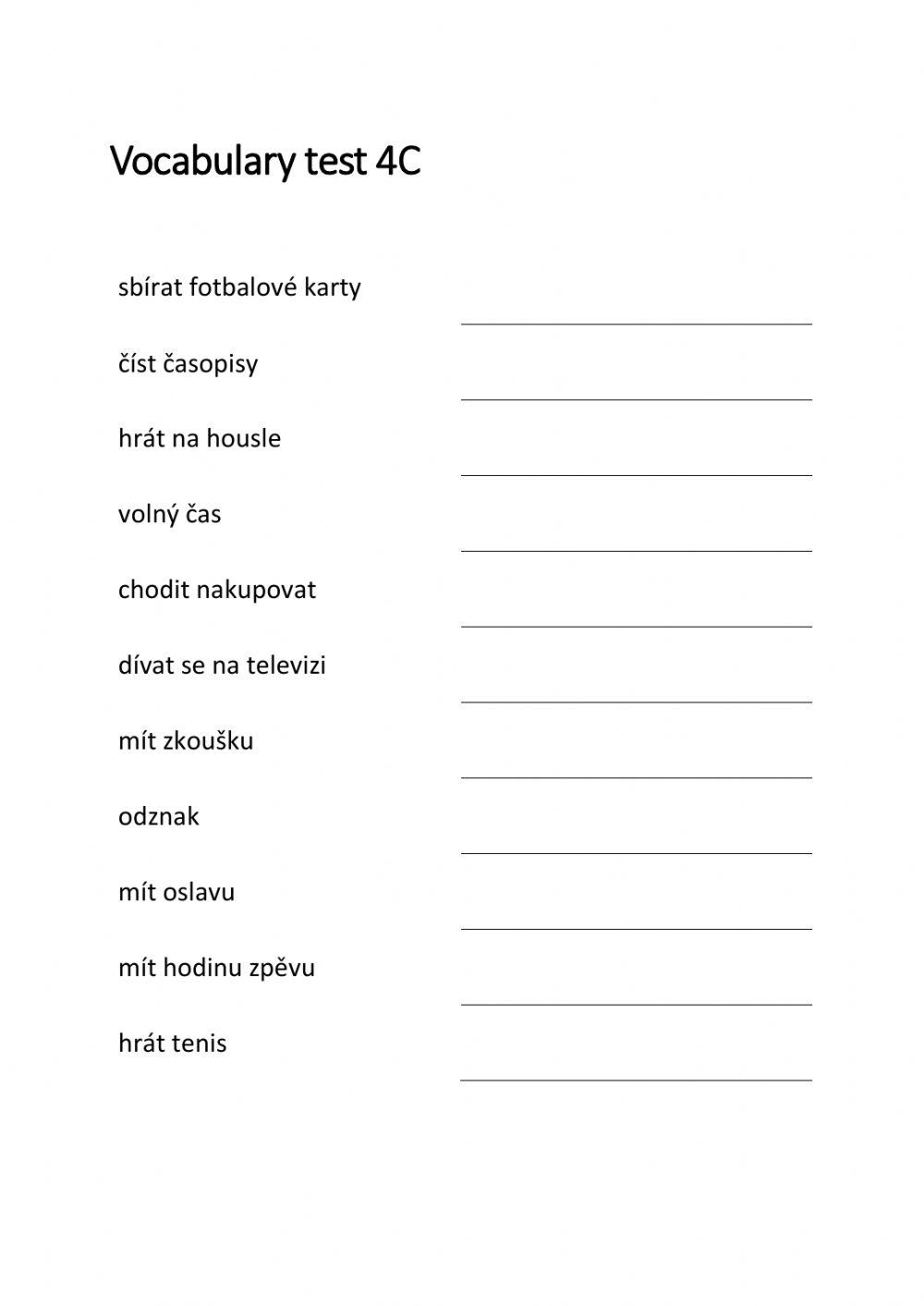 6358474 | Vocabulary 4C | pvlch | LiveWorksheets