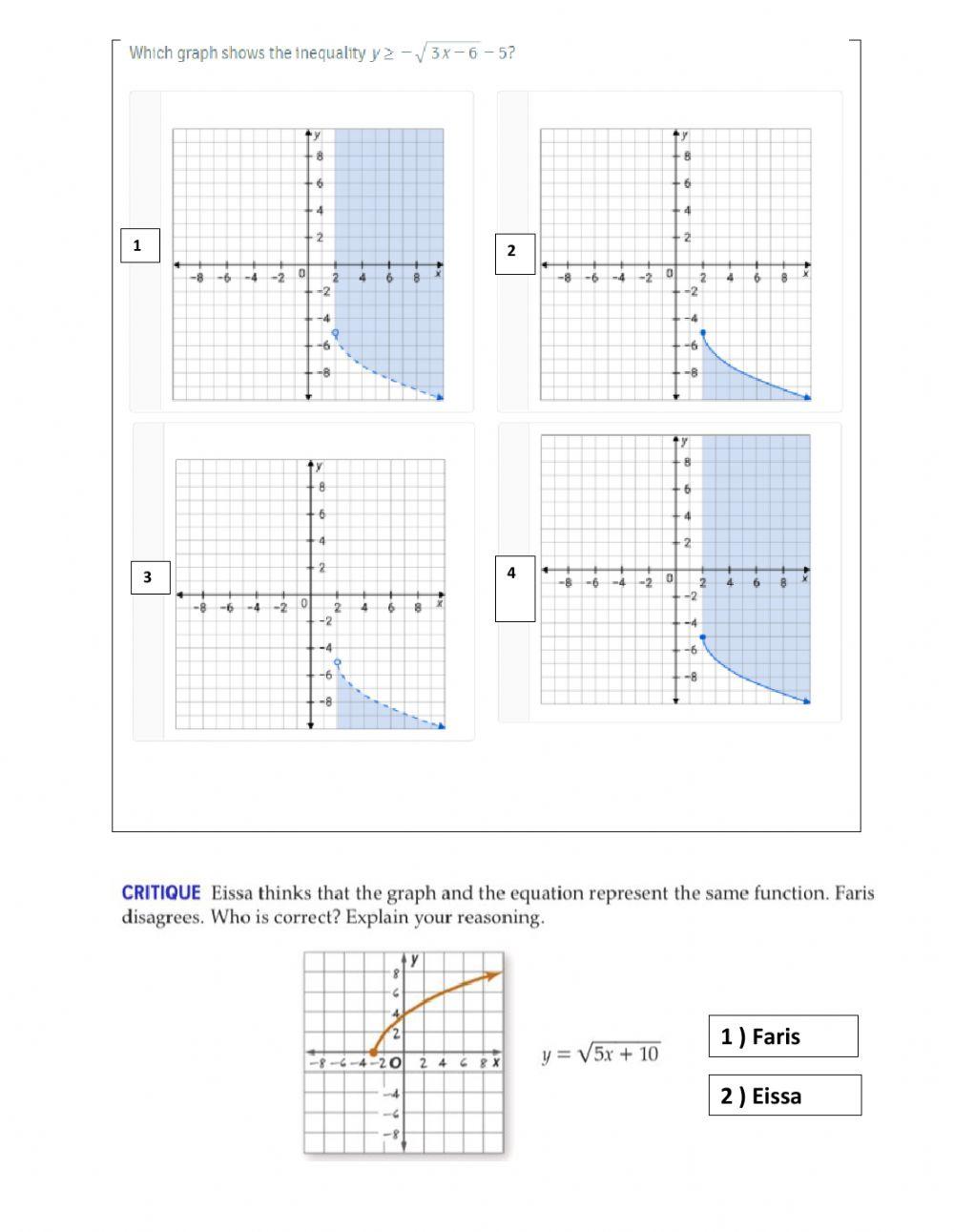 5 3 square Root Functions And Inequalities Quiz Online Exercise For 5-3-square-root-functions-and-inequalities-quiz-online-exercise-for