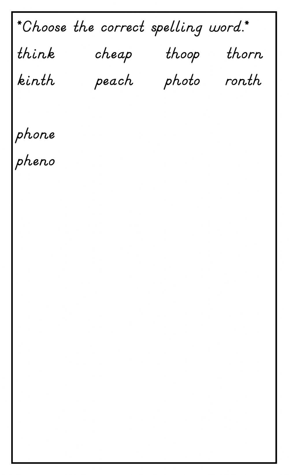 Grade 2 Consona… | Free Interactive Worksheets | 6360582