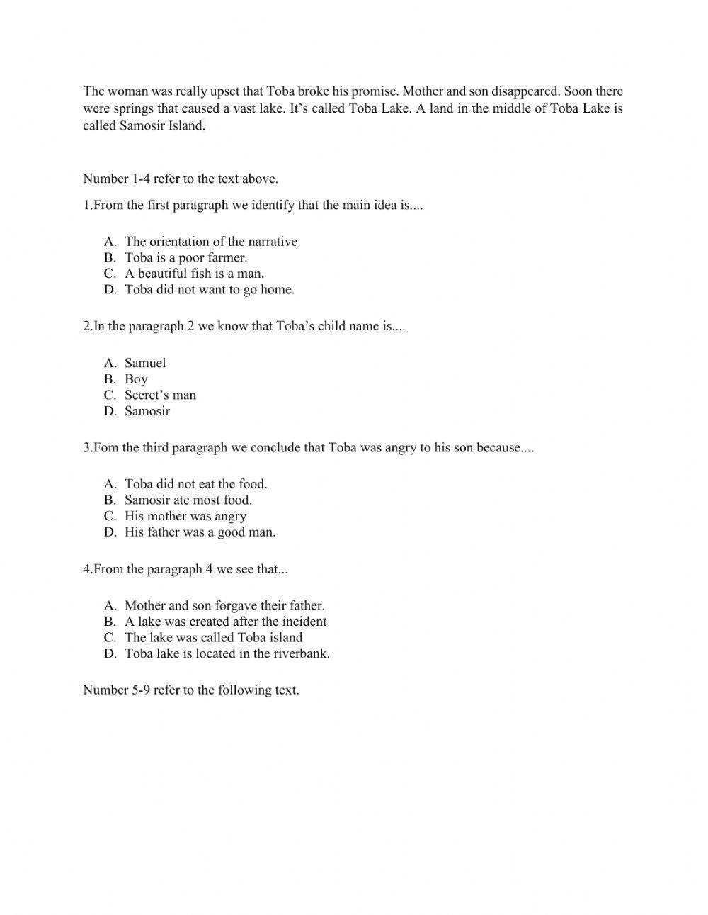 Legend for Grad… | Free Interactive Worksheets | 635630