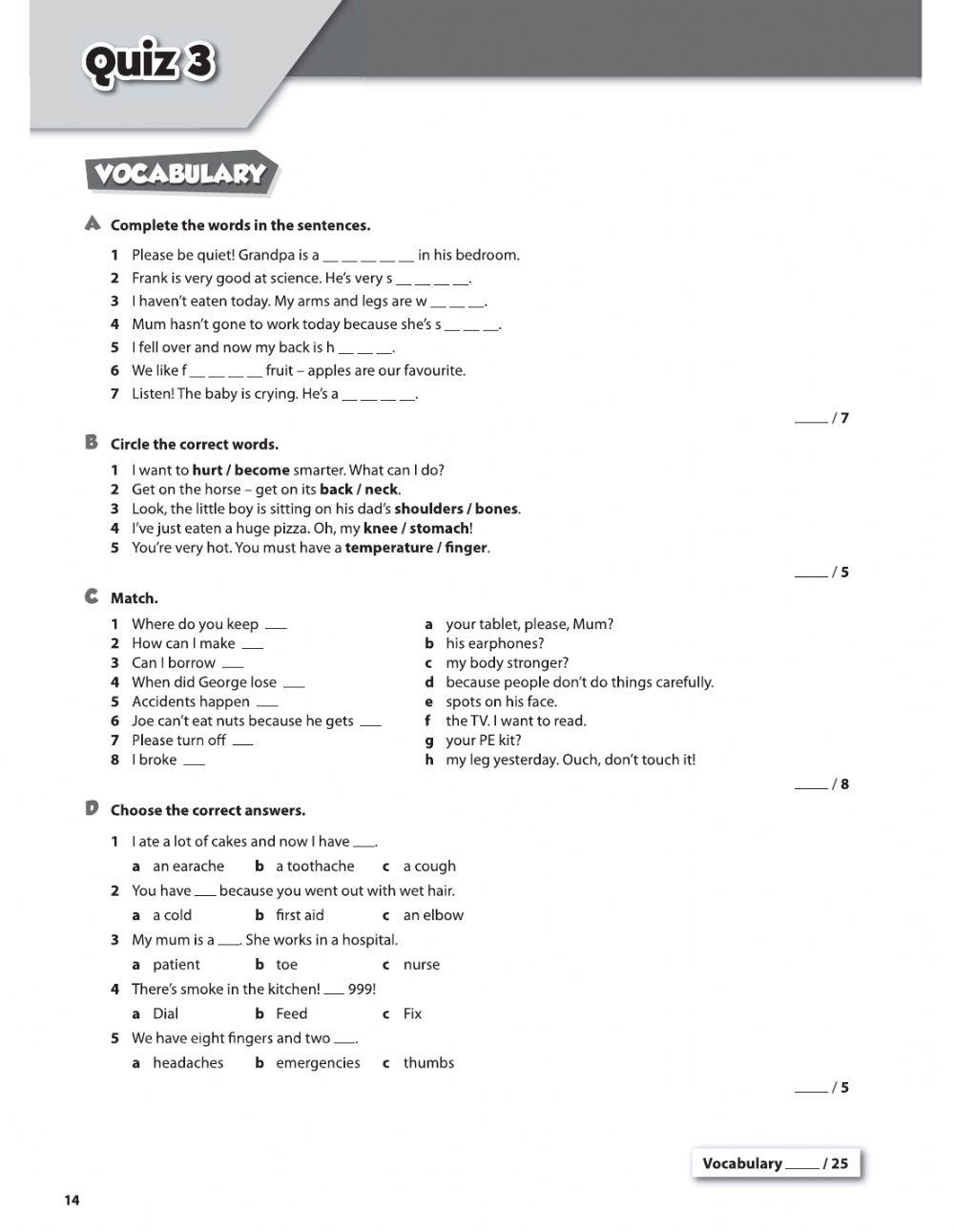 Amazing English… | Free Interactive Worksheets | 4613198