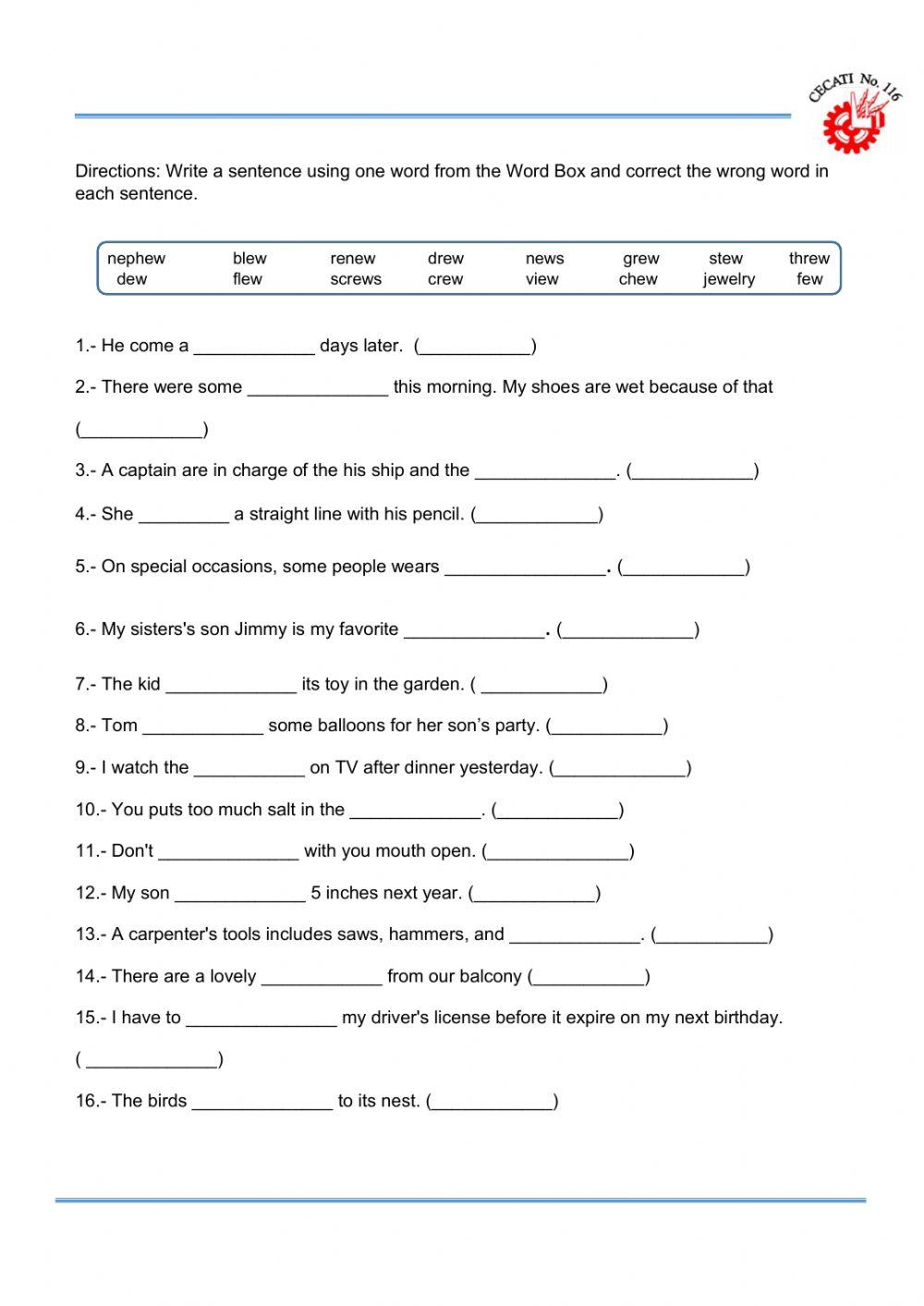 636518 | Vowel Pair EW | Arigdiel | LiveWorksheets