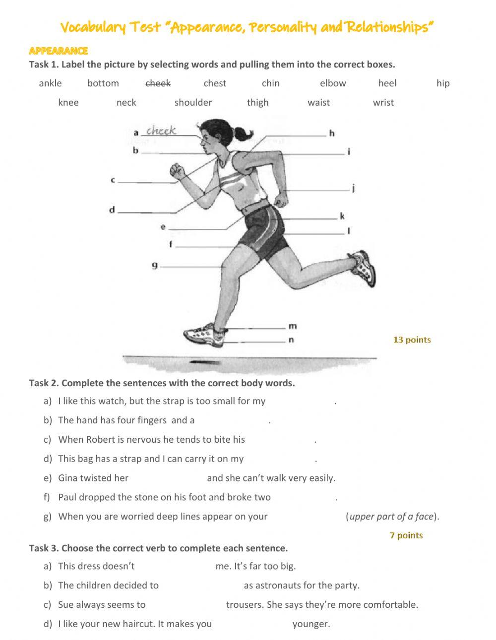 Vocabulary Test -People- 946820 | ivetabarda | Live