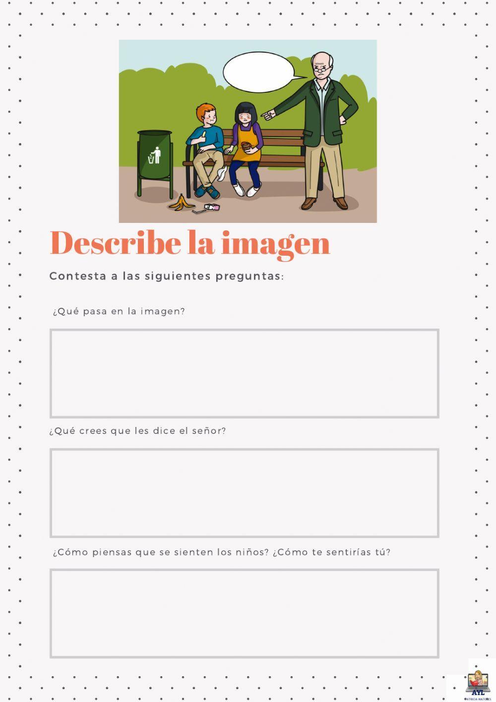 Describir imagen 639211 | Patricia AyL | Live Worksheets