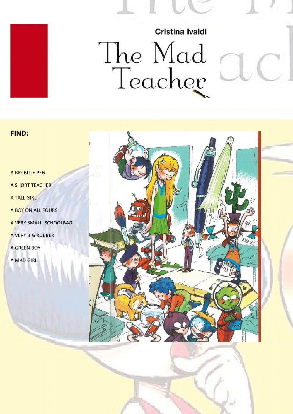 The mad teacher | Free Interactive Worksheets | 640347