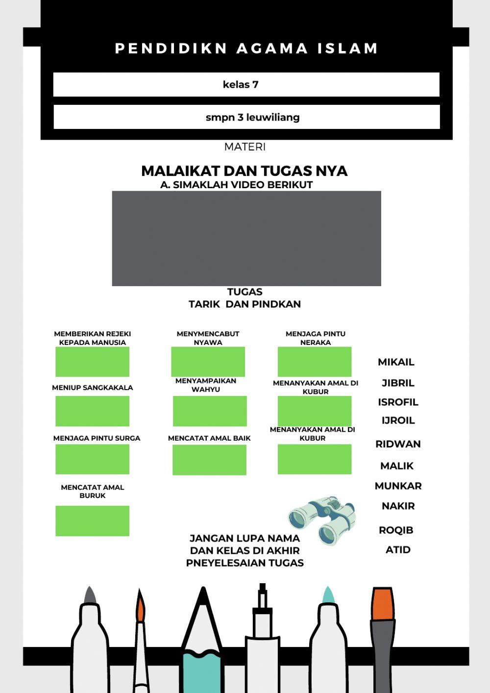 Pendidikan agama islam | Live Worksheets