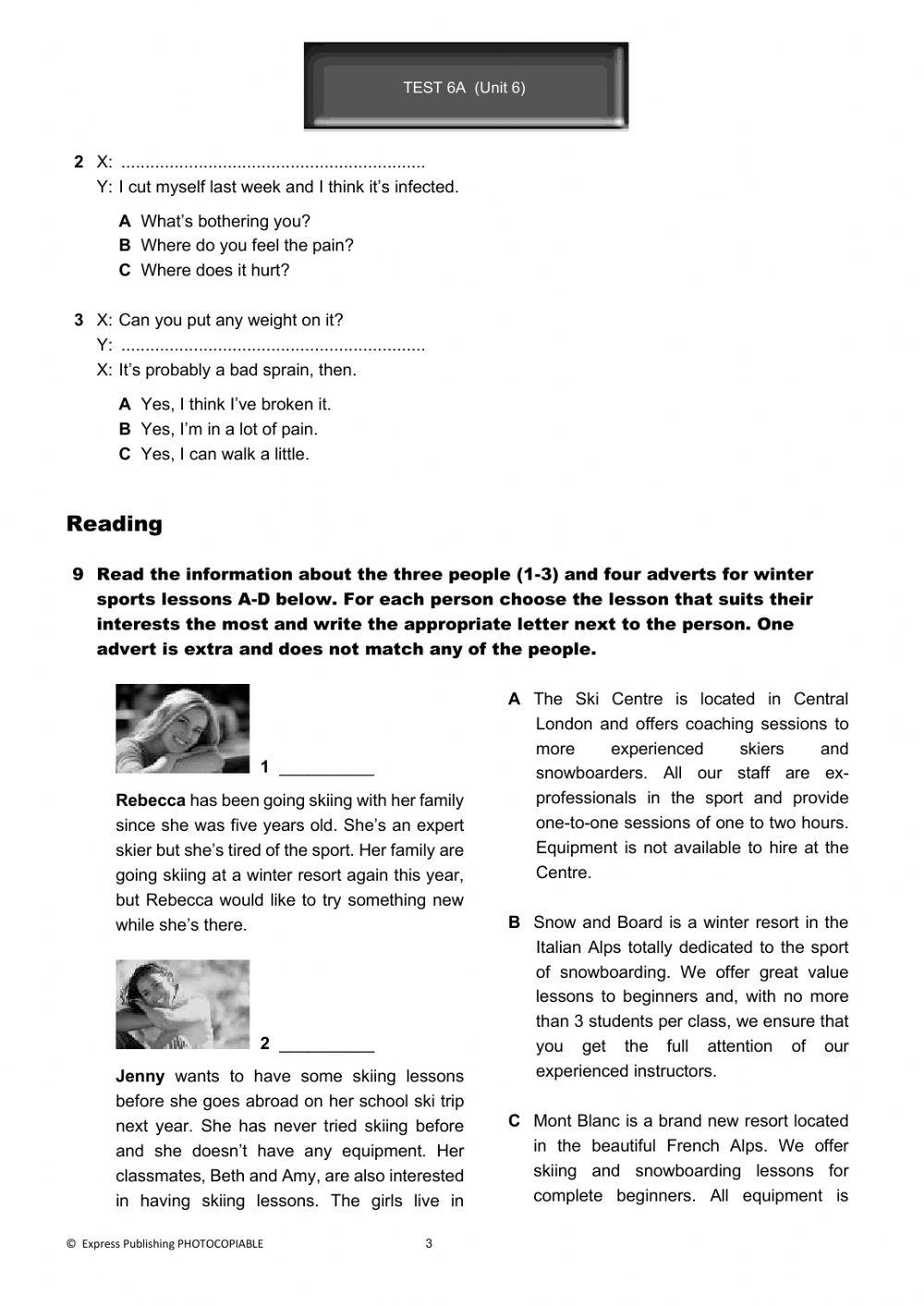 On screen 3 - t… | Free Interactive Worksheets | 6367434