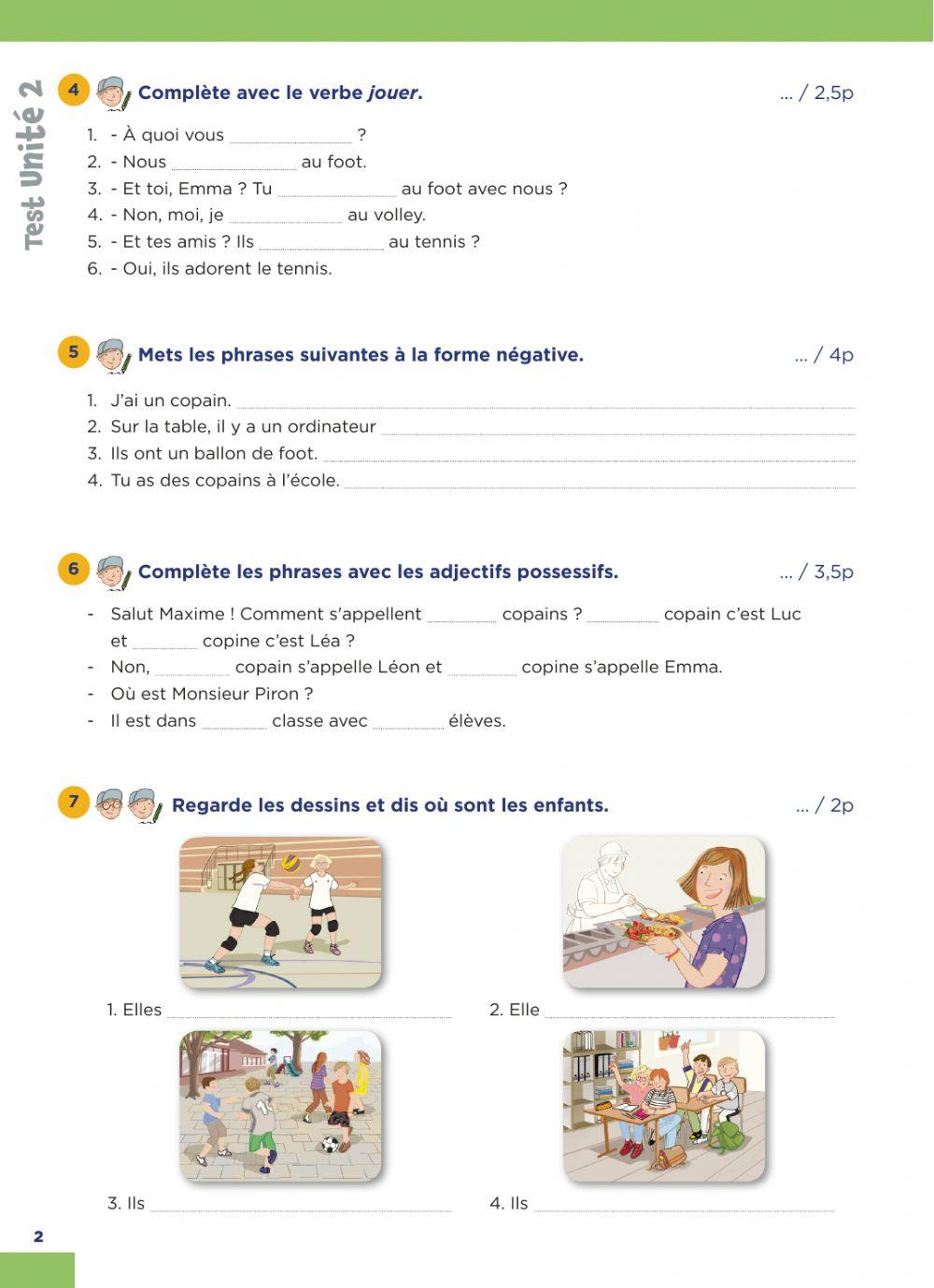 Jeux de mots 1 … | Free Interactive Worksheets | 4620377