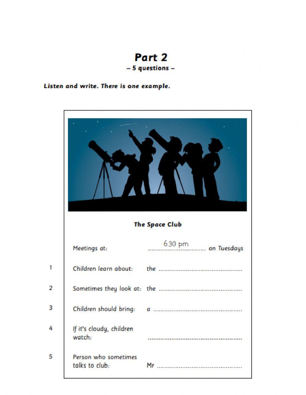 6372491 | Mock exam flyers listening | YASCCC2020