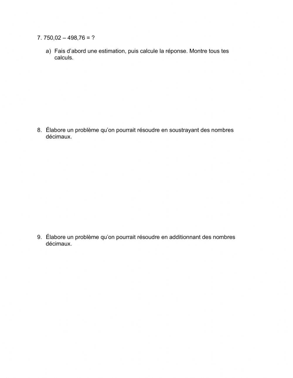 Probl mes Sur L addition Et La Soustraction Des Nombres D cimaux Online probl-mes-sur-l-addition-et-la-soustraction-des-nombres-d-cimaux-online