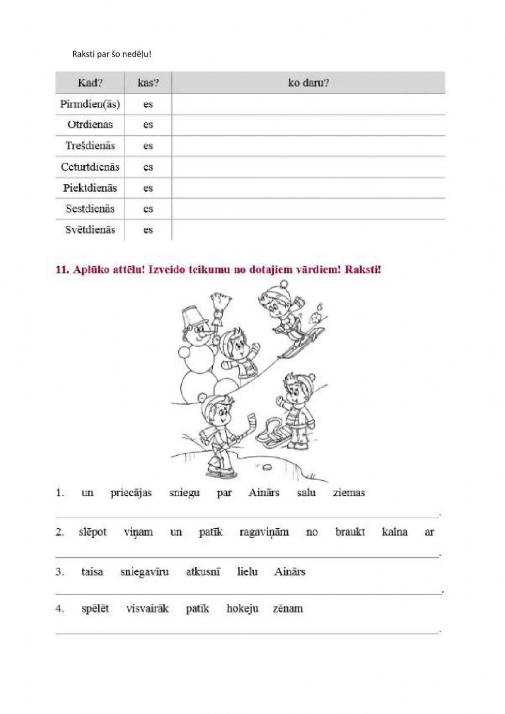 Ziema interactive worksheet | Live Worksheets