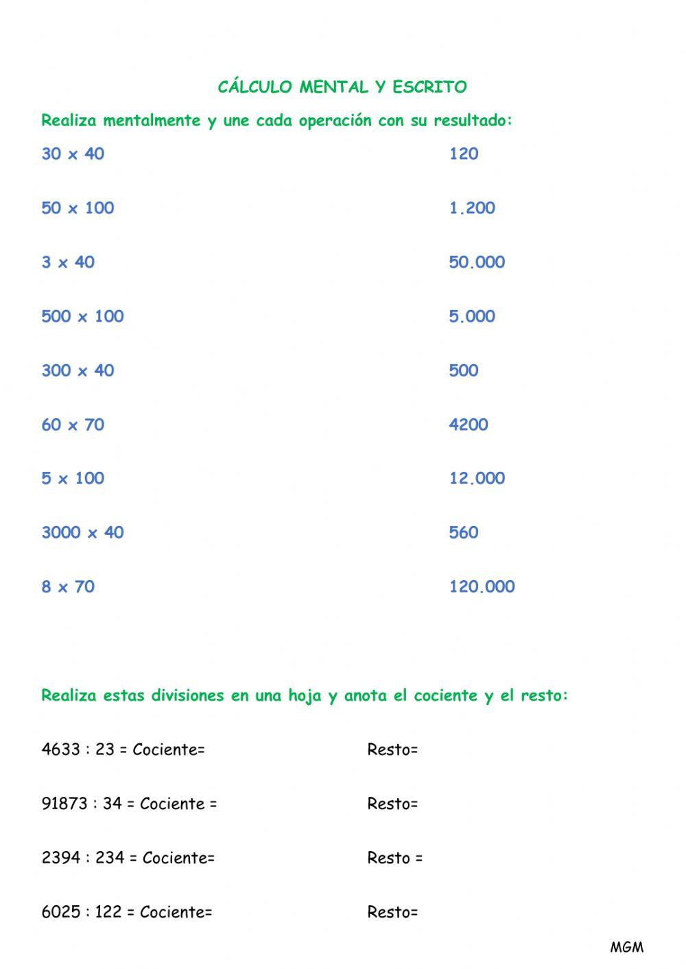 Resolución de problemas y cálculo 646542 | Maria0_0