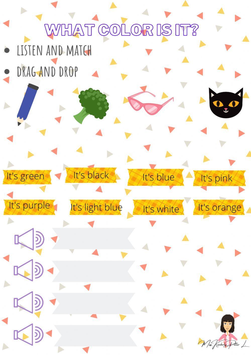 Colors | LiveWorksheets | 646952