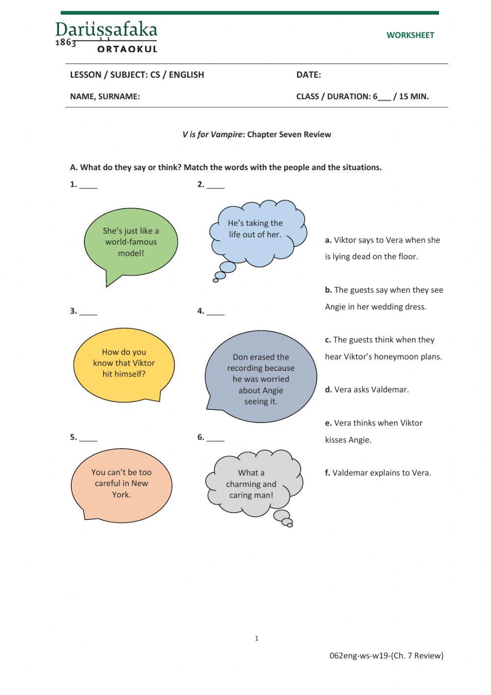 VifV Chapter Seven Reivew | toddjohns | Live