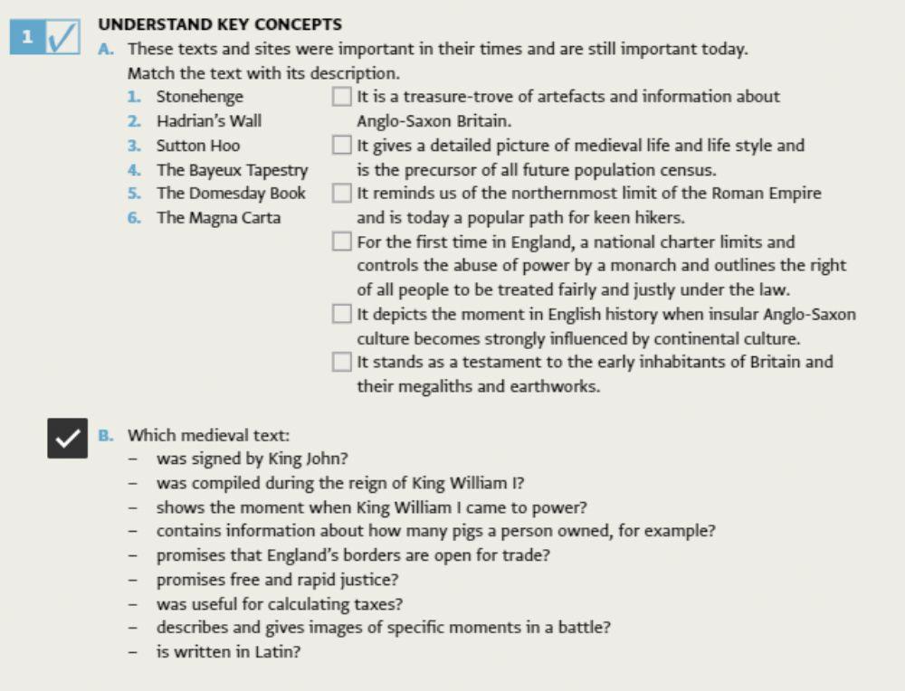 Milestones of the Middle Ages: worksheet | Live Worksheets