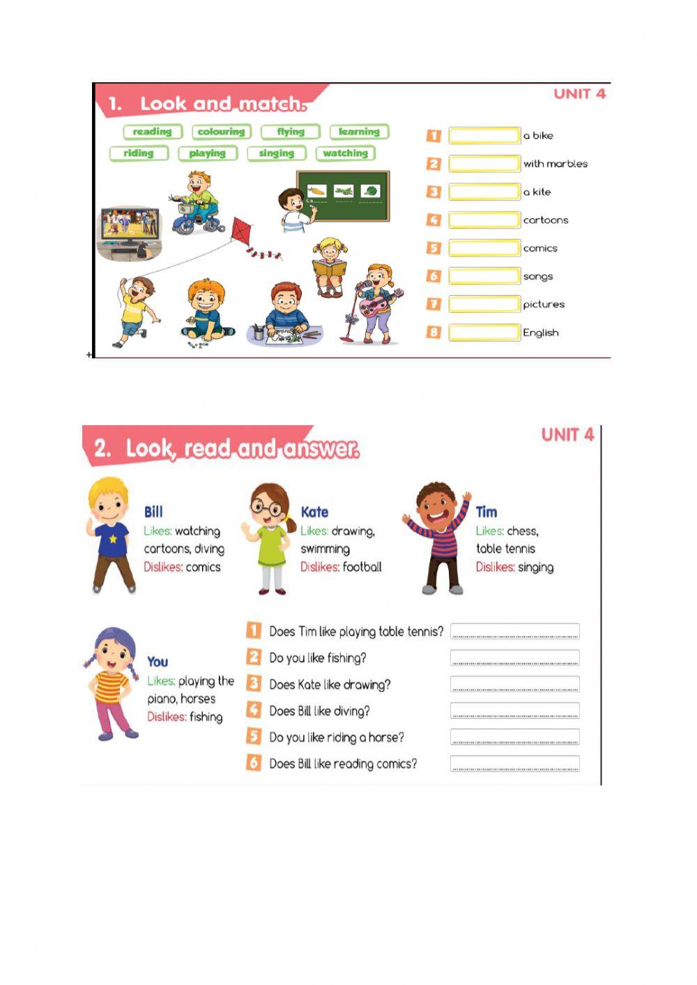 Cartoon charact… | Free Interactive Worksheets | 649421