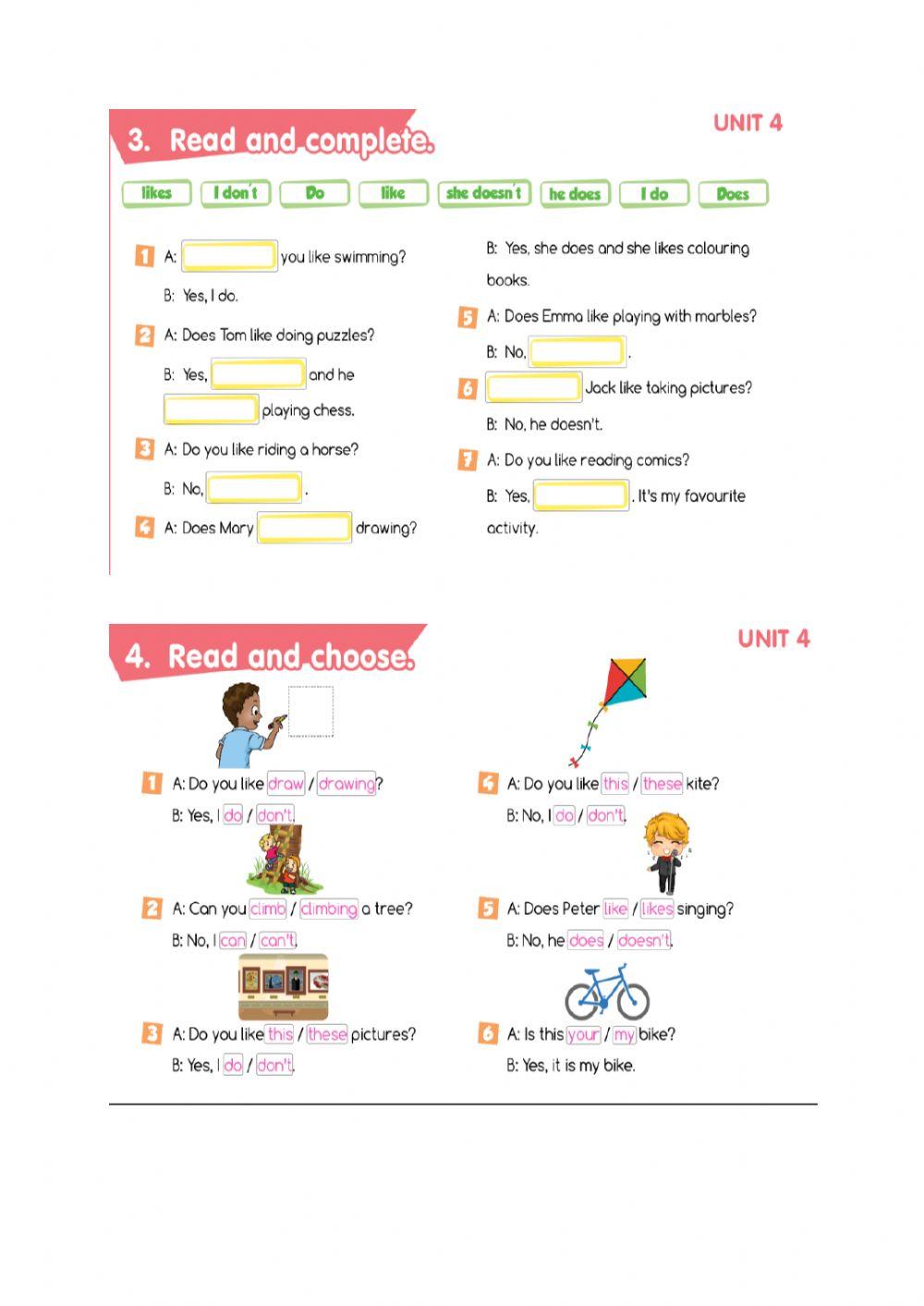 Cartoon charact… | Free Interactive Worksheets | 649421