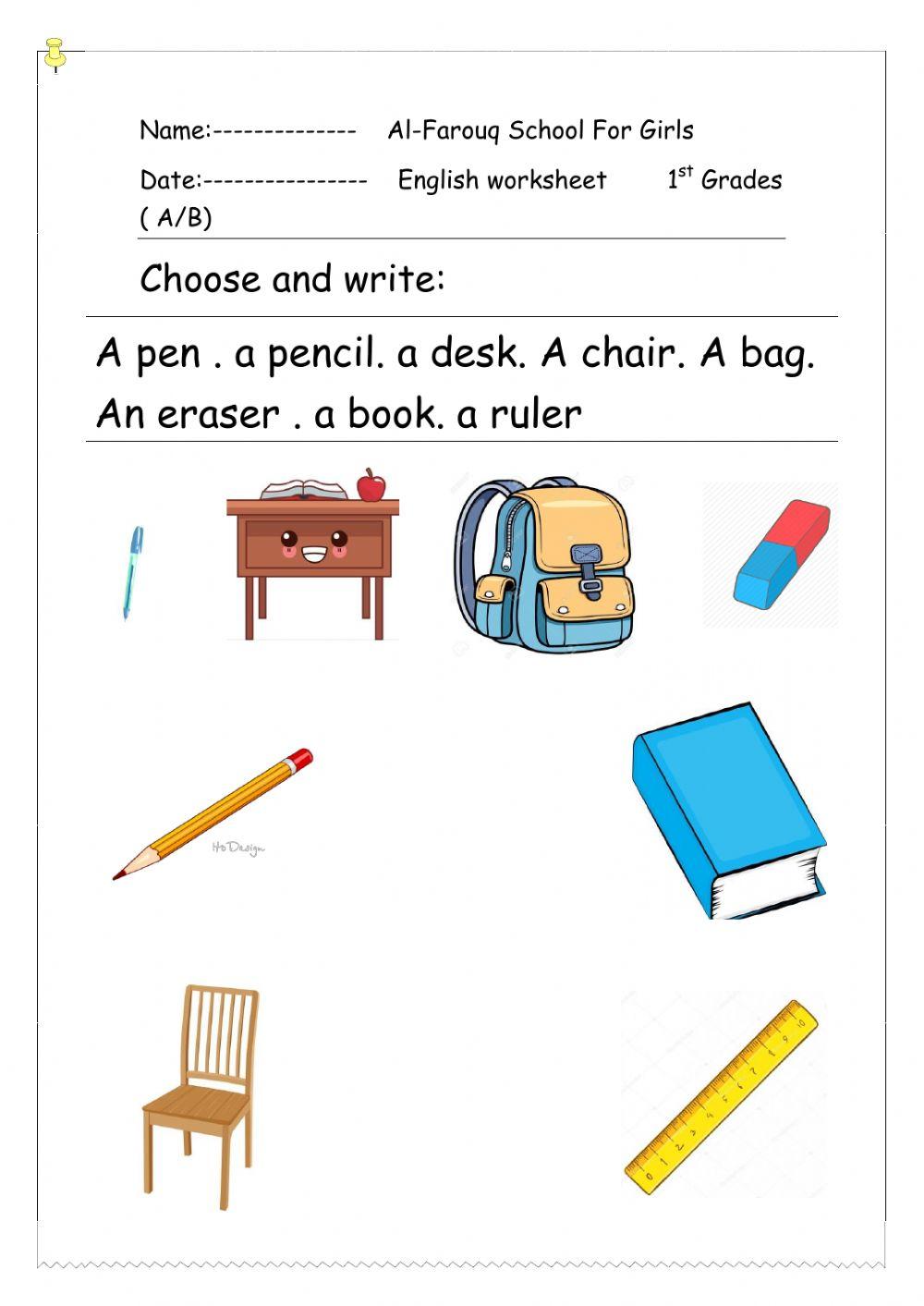 Worksheet online exercise for 1 | Live Worksheets