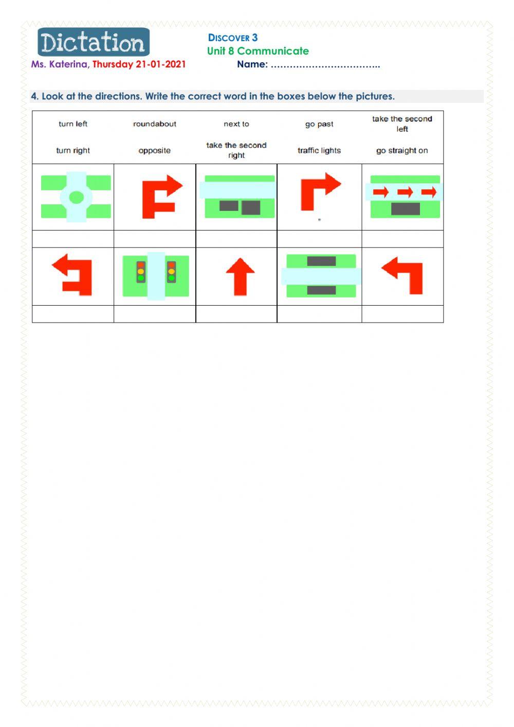 DISCOVER 3 UNIT 8 CALL online exercise for | Live Worksheets