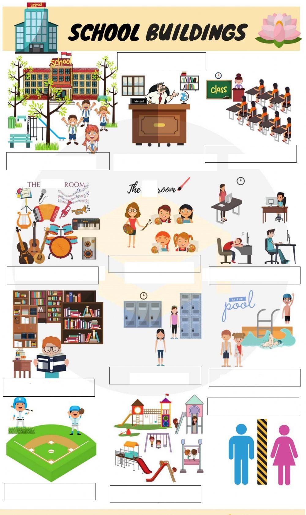 School Buildings online exercise for | Live Worksheets