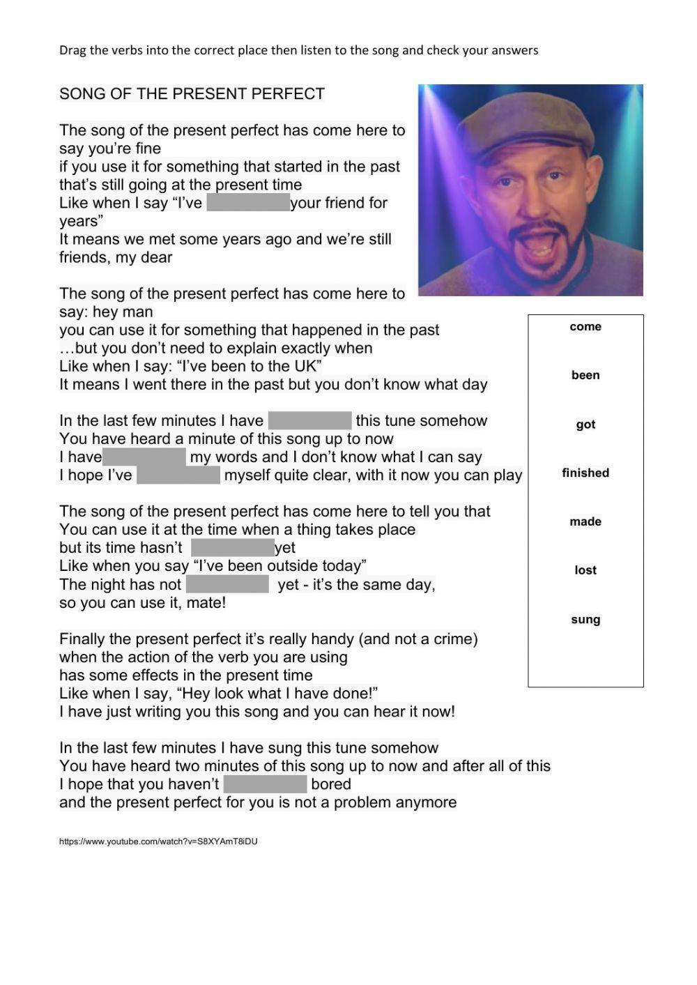 Present perfect… | Free Interactive Worksheets | 651466