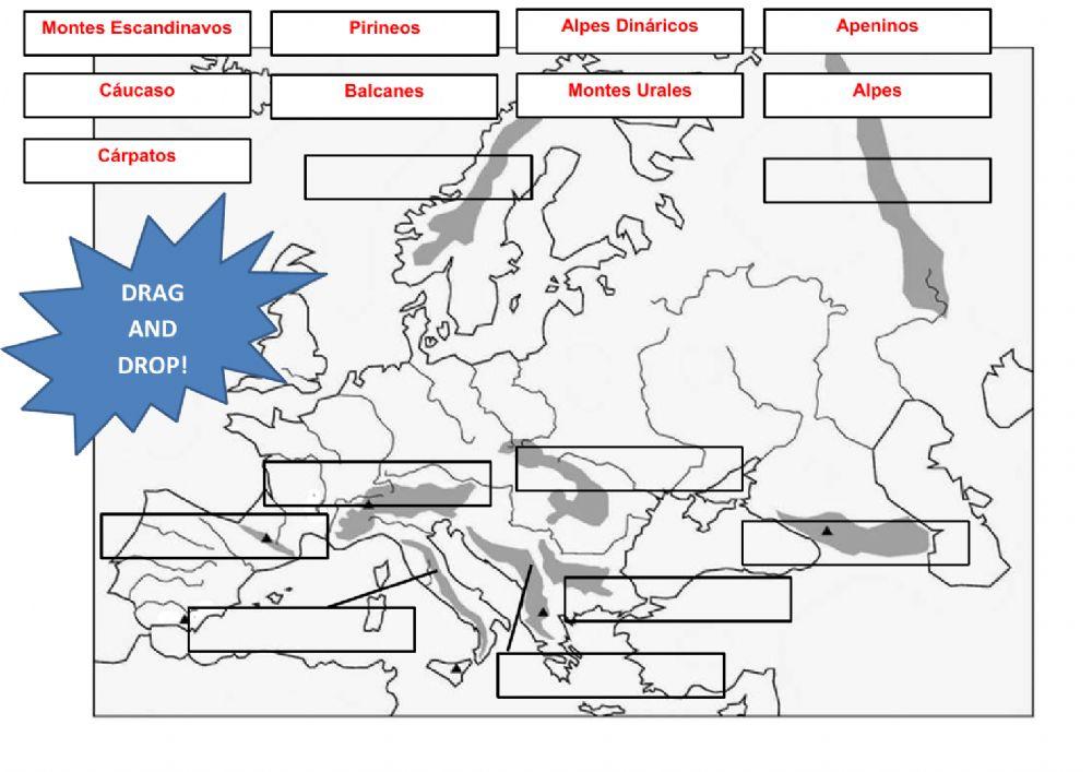 Europe: mountain ranges 2006 | mercedestrimigon | Live