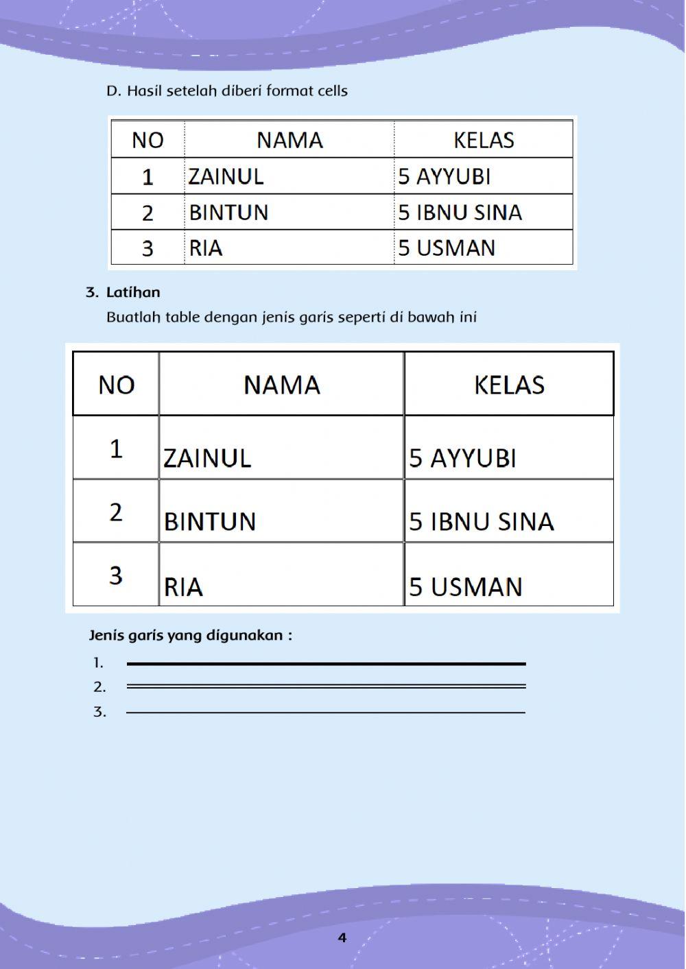 TIK Ms.Excel worksheet | Live Worksheets