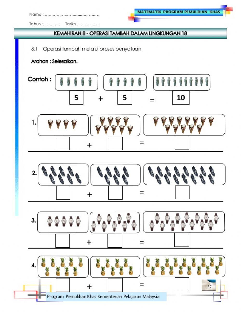 MATEMATIK online exercise for | Live Worksheets