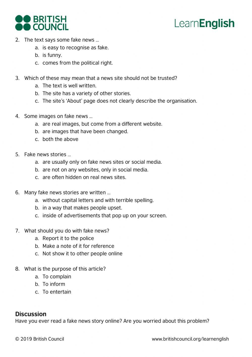 Reading B1 online exercise for | Live Worksheets Reading B1 online exercise for | Live Worksheets