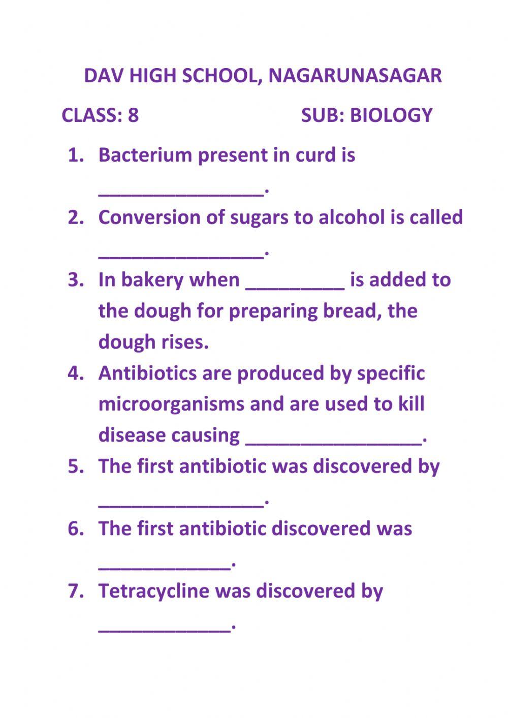 Useful Microorganisms