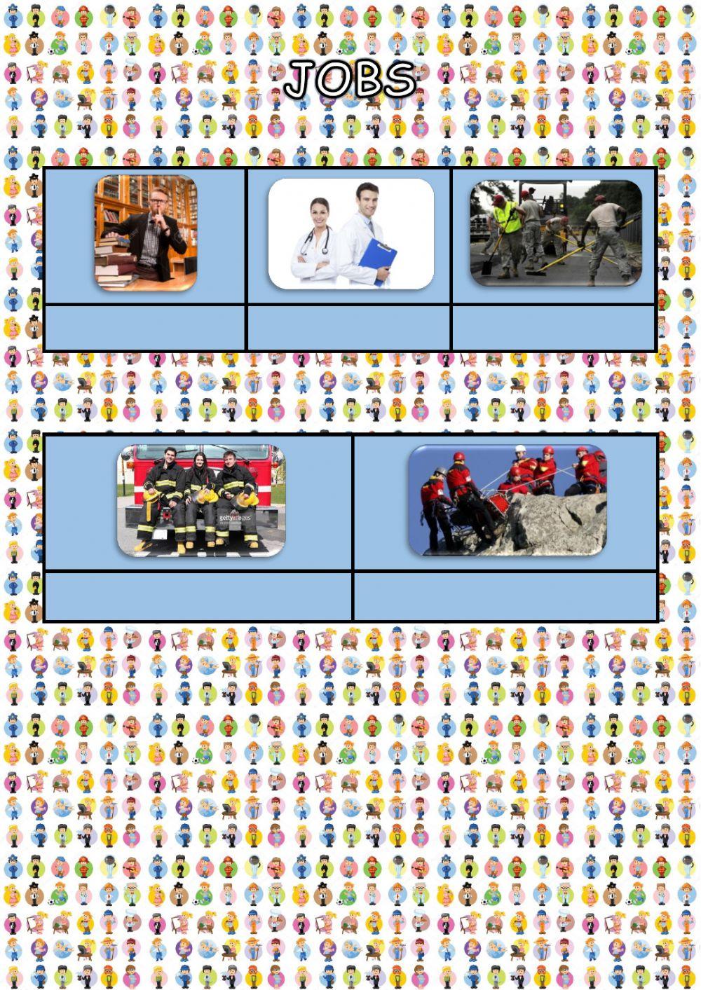 Jobs online exercise for Elementary | Live Worksheets