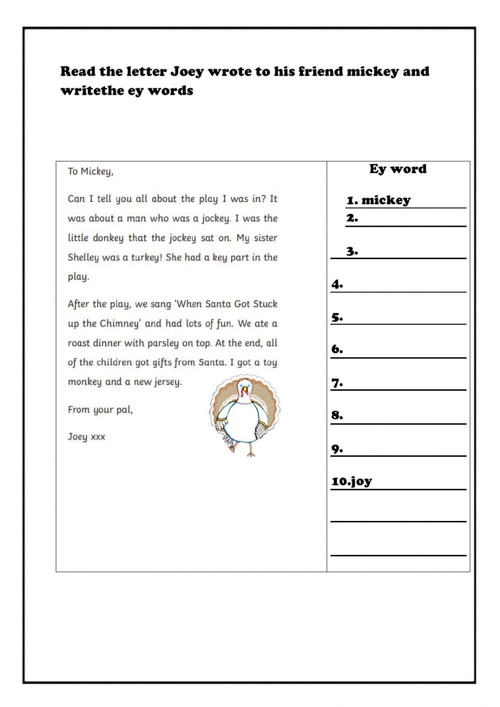 Sound-ey- worksheet | Live Worksheets