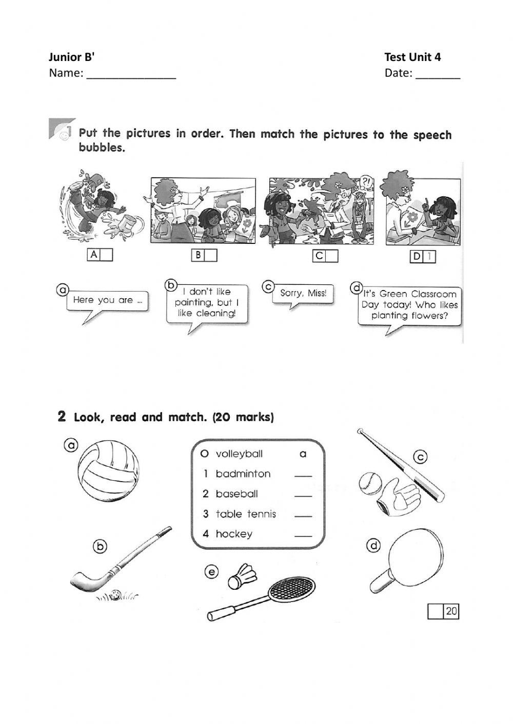 Smileys Junior … | Free Interactive Worksheets | 656761