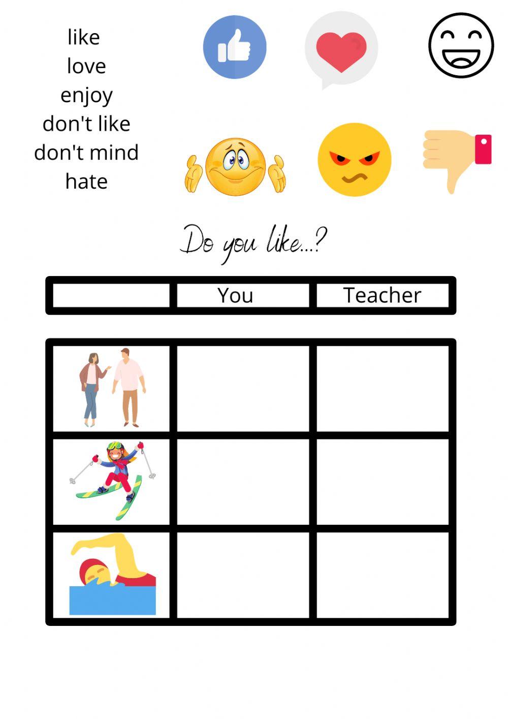 Activities 1 | Live Worksheets