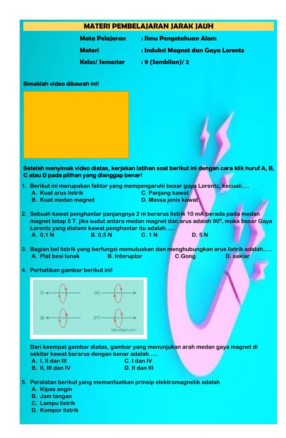 IPA Kelas 9 Pertemuan ke 3 661267 | ipa pandu | Live