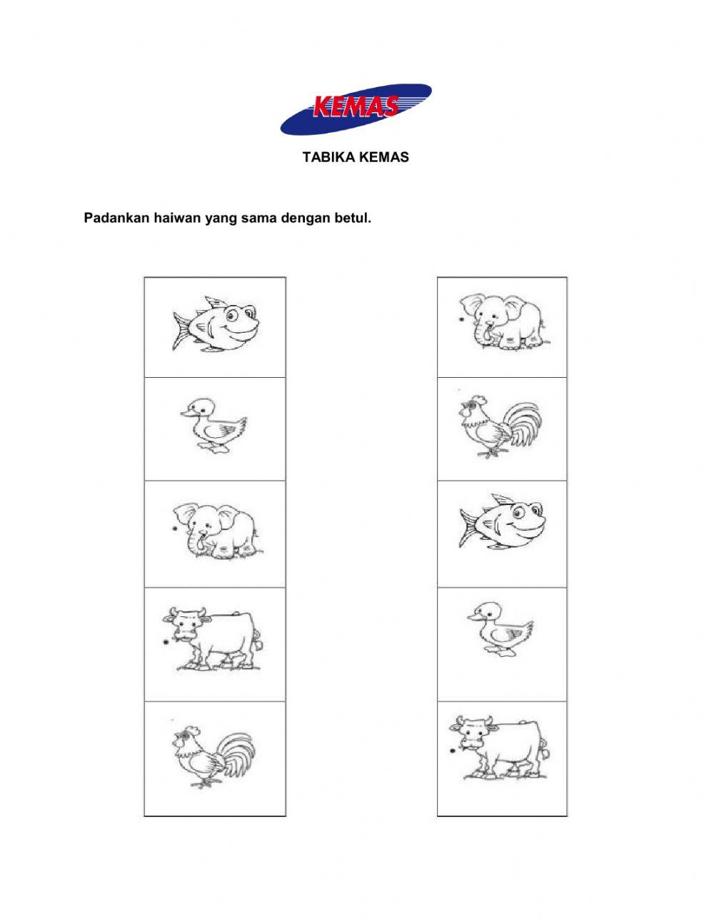 Matematik awal exercise | Live Worksheets