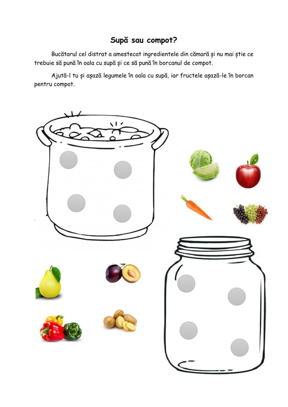 663055 | Supă sau compot? | diana_stein | LiveWorksheets