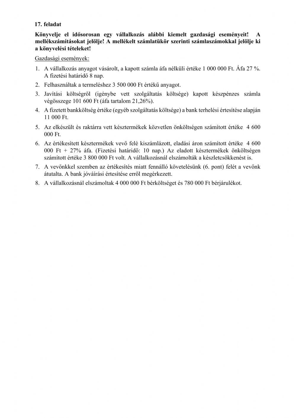 17. feladat | Free Interactive Worksheets | 663507