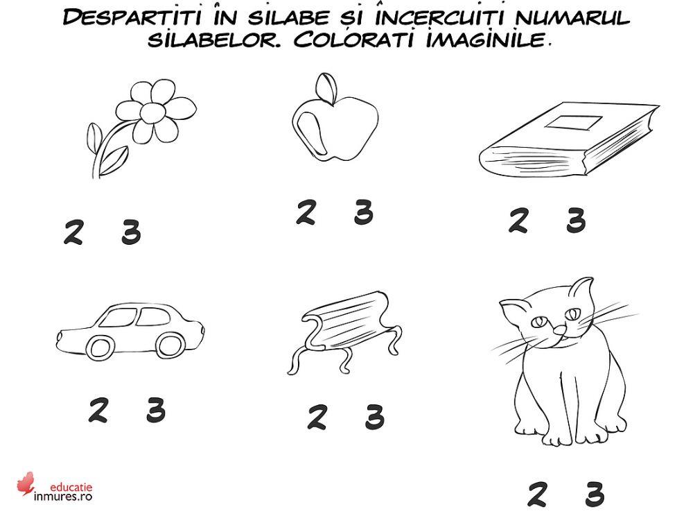 Silabe online worksheet | Live Worksheets