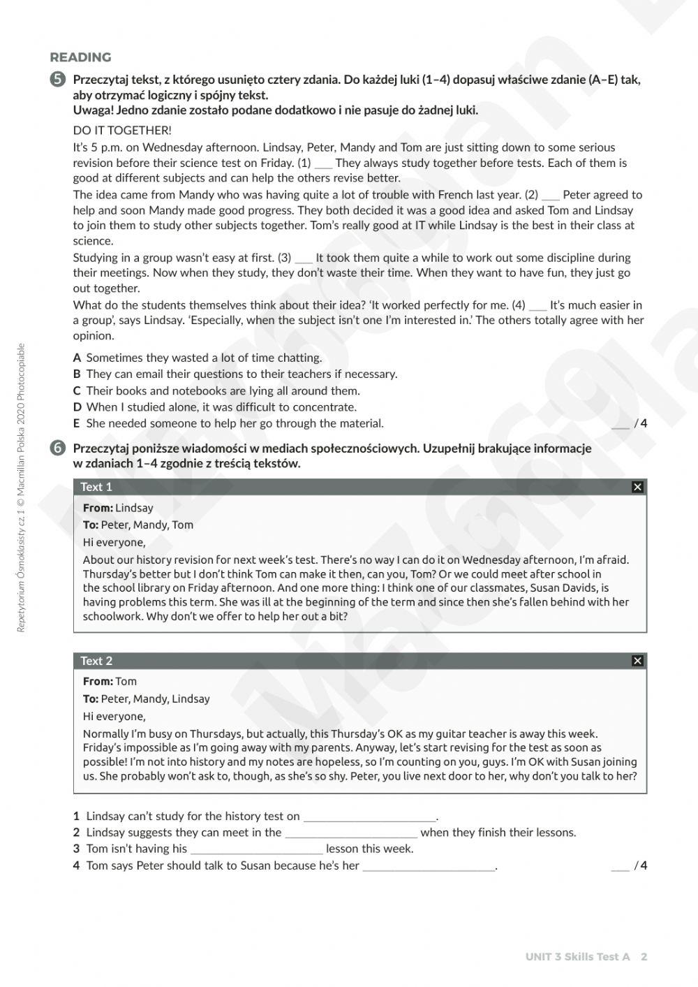 Macmillan Repet… | Free Interactive Worksheets | 6382745