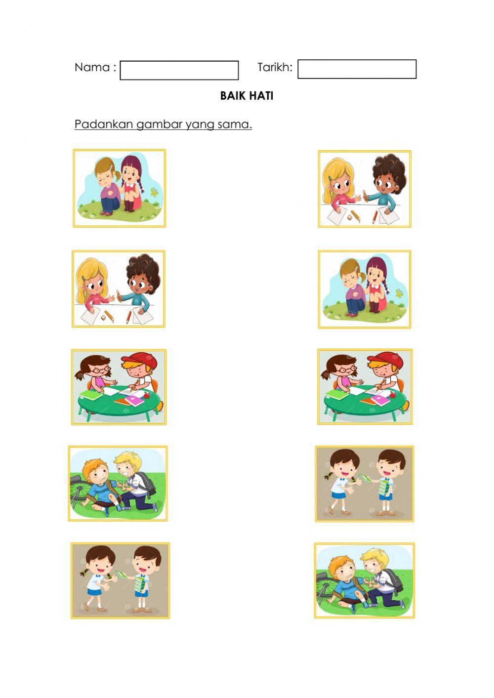 Baik Hati interactive worksheet | Live Worksheets