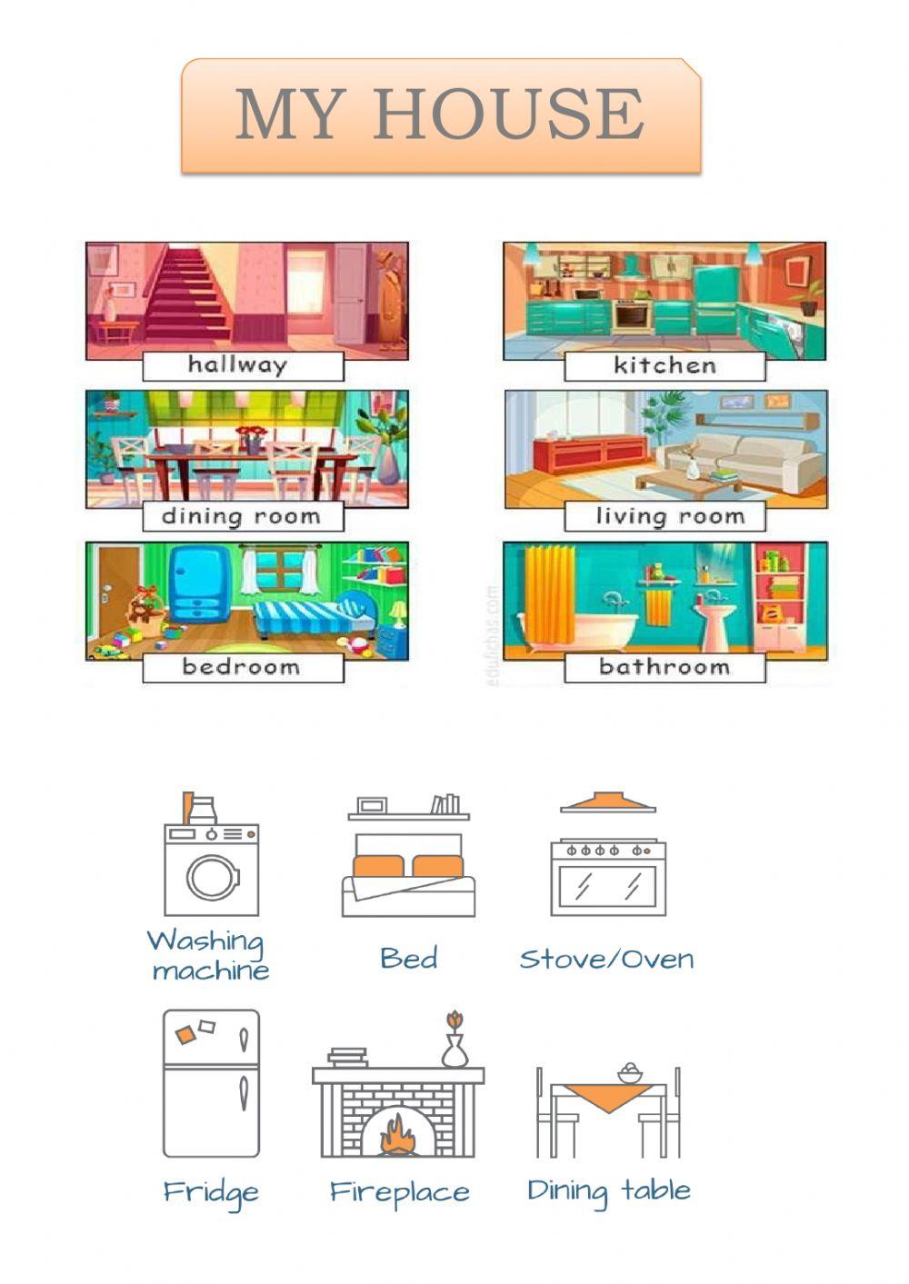 HOUSE 667808 | Milu123 | LiveWorksheets