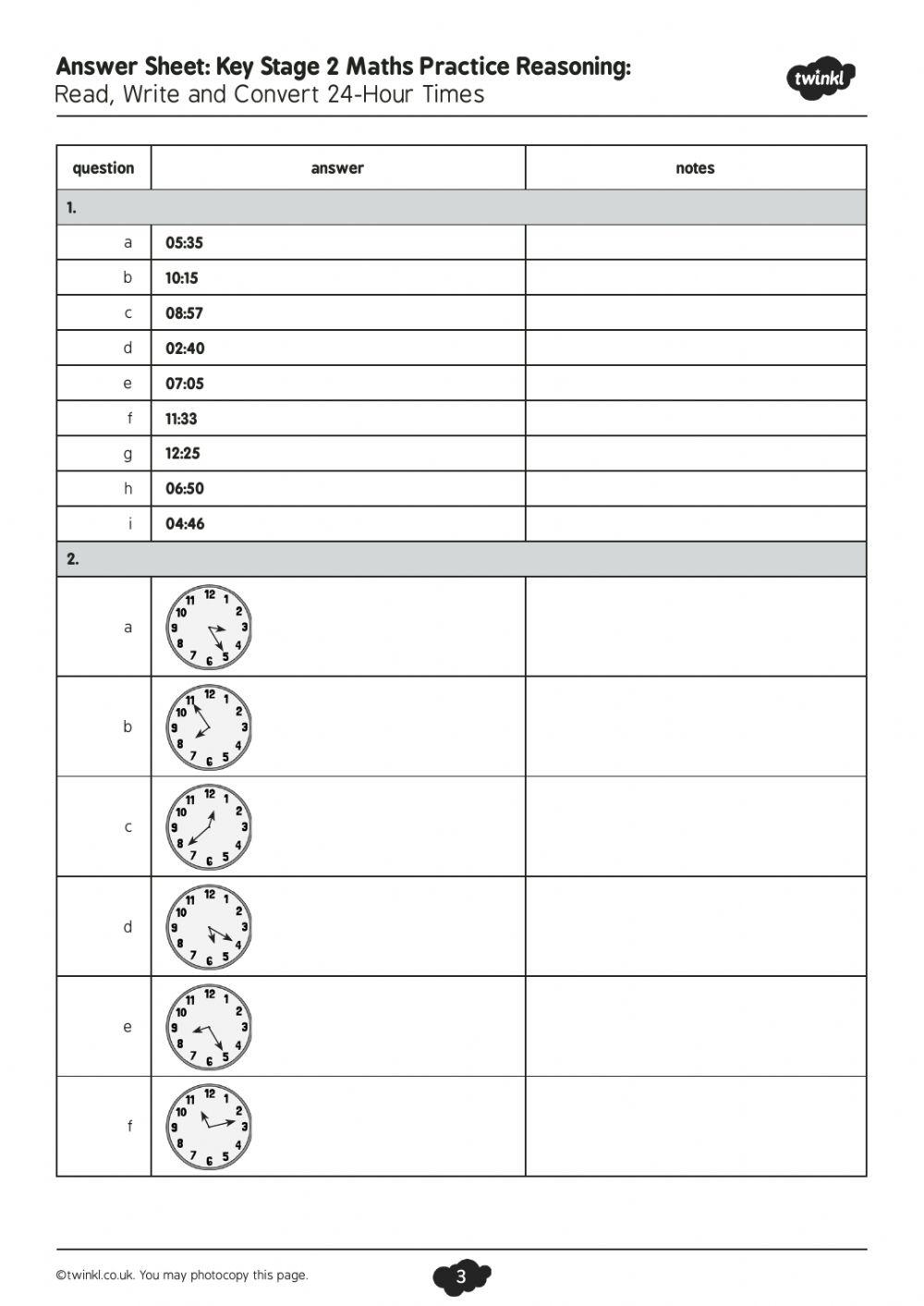24-hour-clock-4656745-reneeweekes-liveworksheets